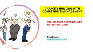 Capacity building with competence management | PPTX | Business ...