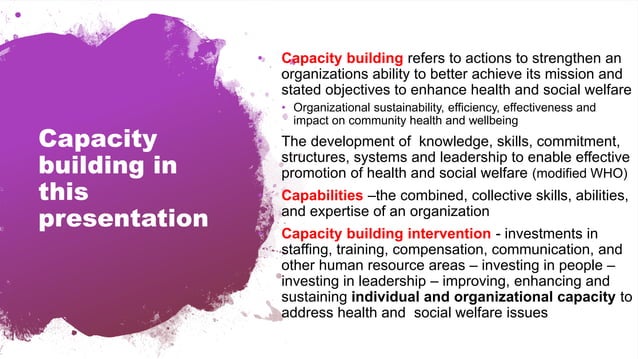 Capacity building with competence management | PPTX | Business ...