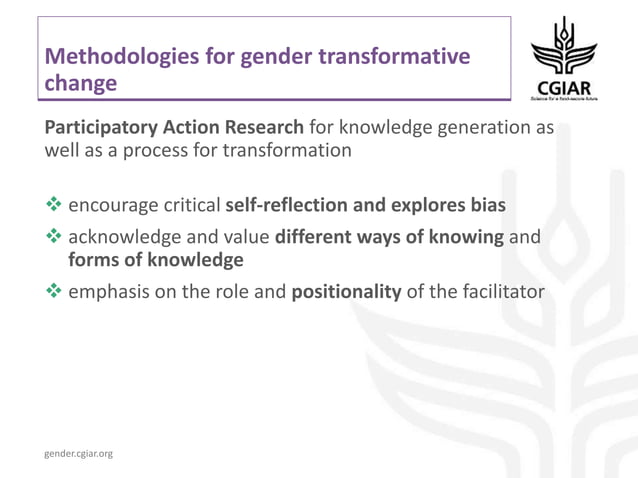 Gender transformative approaches in agriculture | PPTX | Car Culture ...