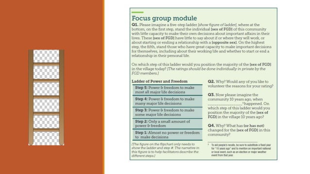 Ladder of power and freedom | PPTX