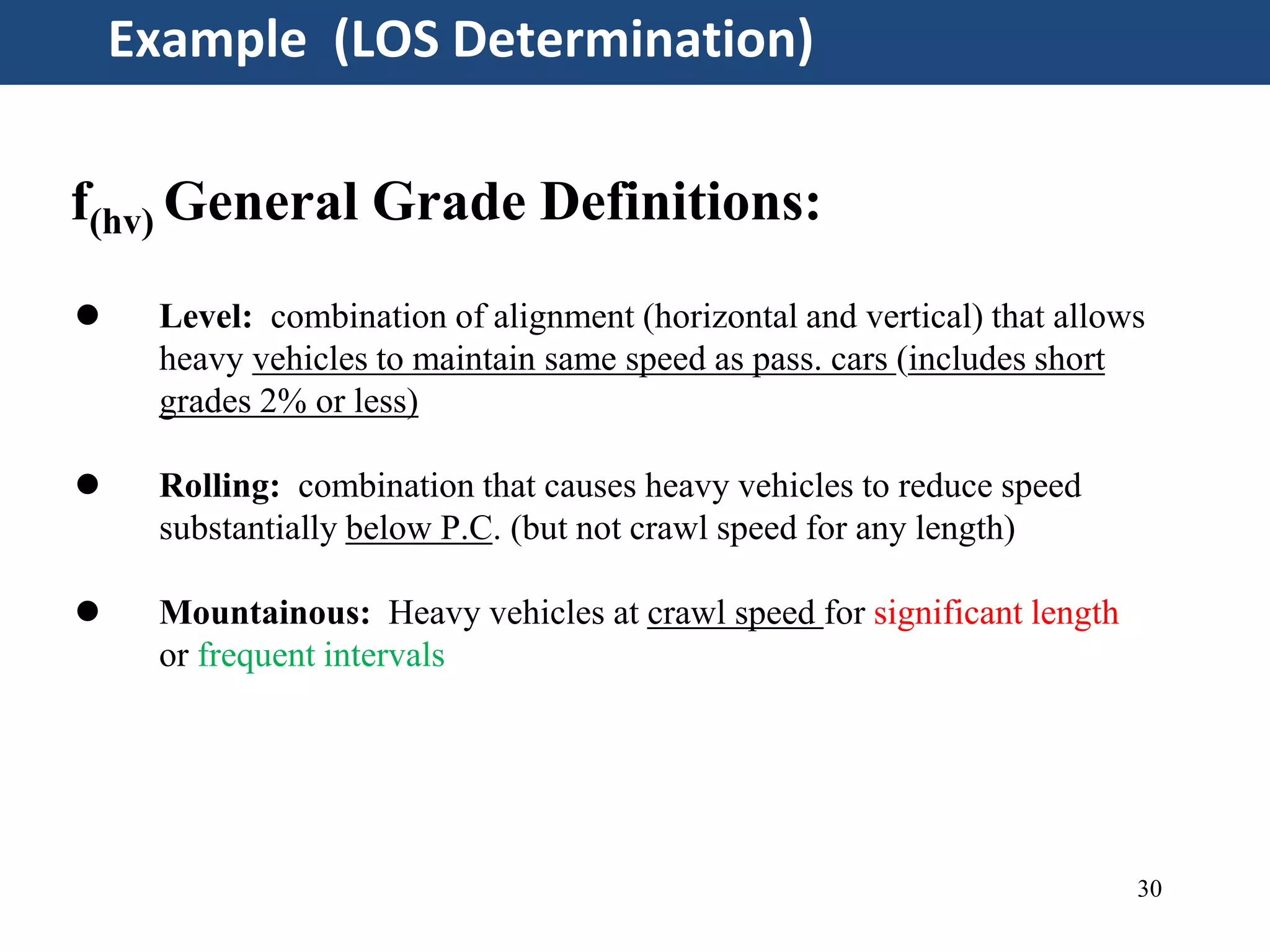 Capacity And Level Of Service Transportation Engineering Pptx