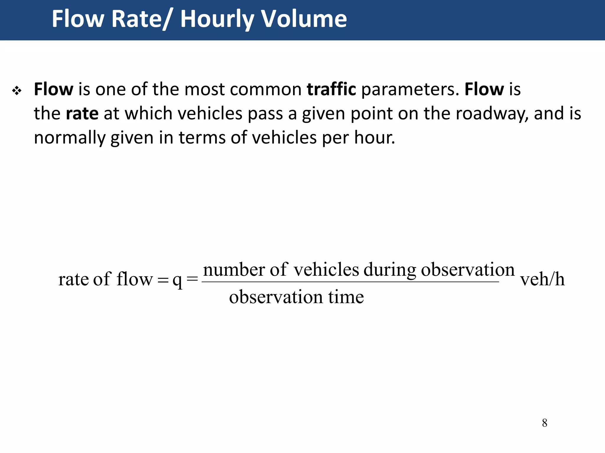 Capacity And Level Of Service Transportation Engineering Pptx