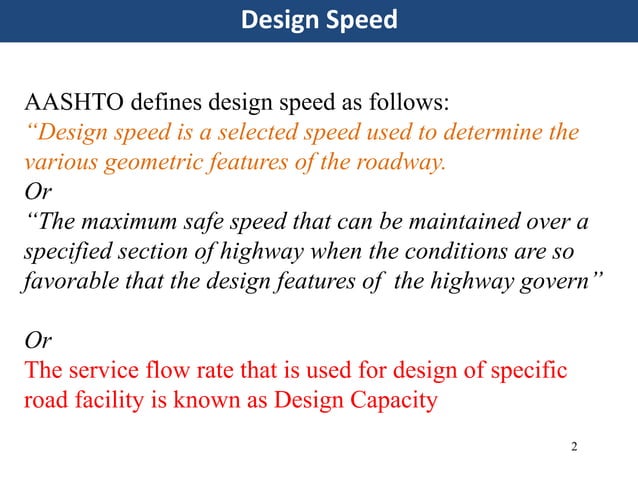Capacity And Level Of Service Transportation Engineering Pptx