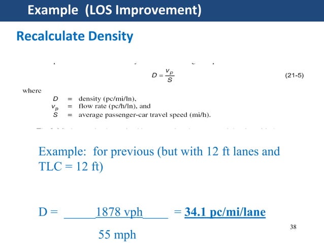 Capacity And Level Of Service Transportation Engineering Pptx