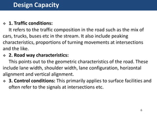 Capacity & level of service (transportation engineering)