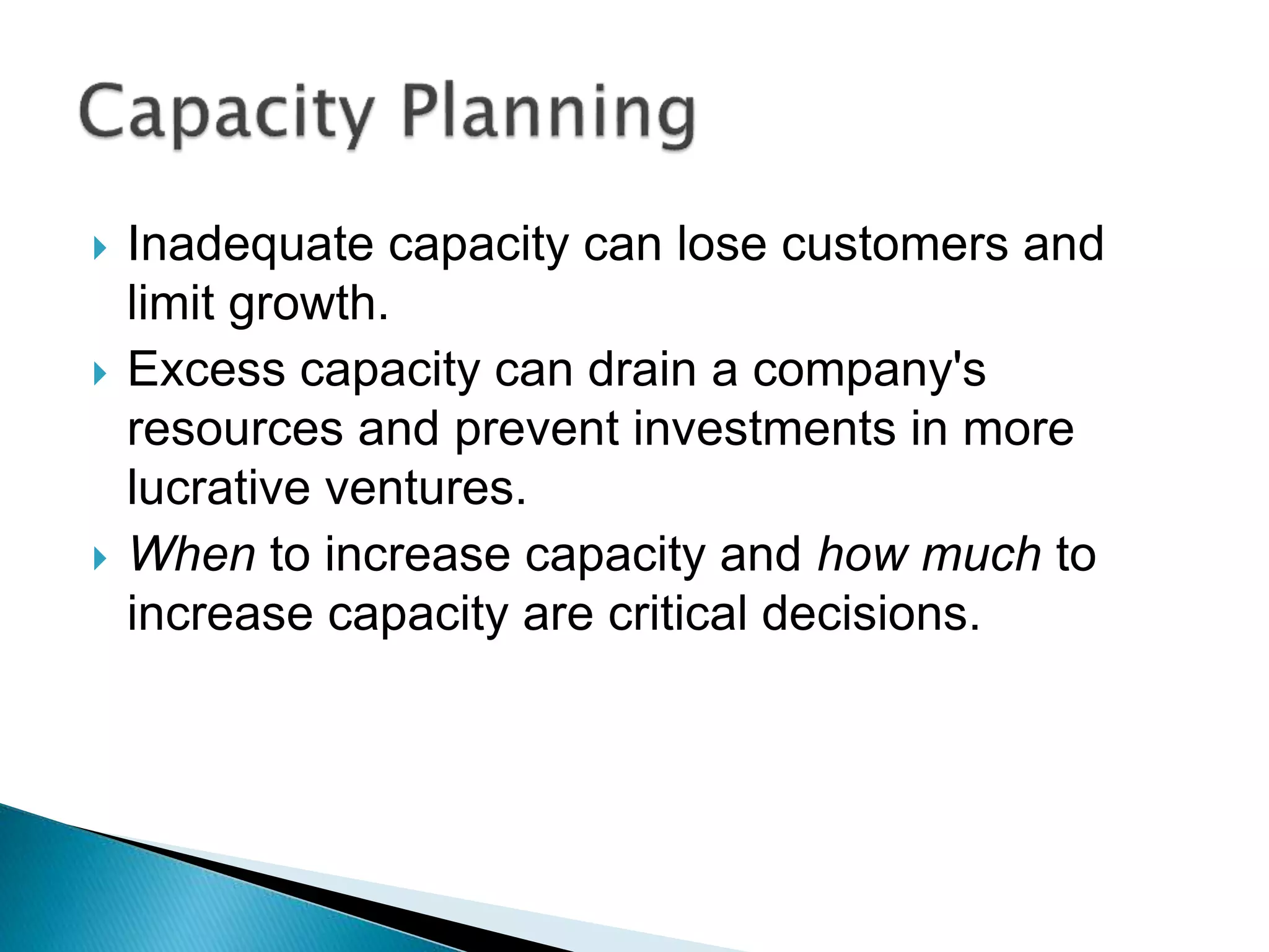 Capacity management | PPTX