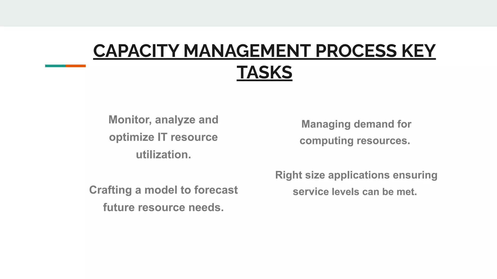 Capacity Management | PDF | IT and Internet Support | Internet