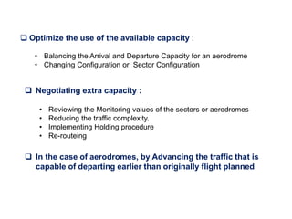 capacity managment and slot allocation.ppt | Air Travel | Travel Type