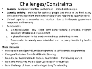 Nutritional Study Capacity Mapping and Capacity building in Emergencies ...