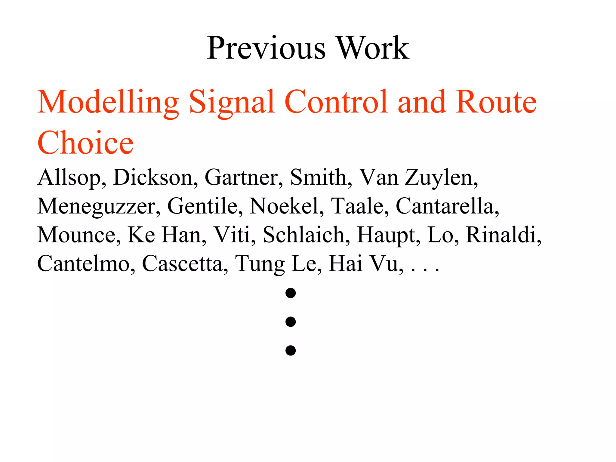 Capacity maximising traffic signal control policies | PDF | Business ...