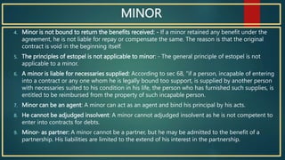 Capacity of Parties to a contract - Essentials of a valid contract | PPTX