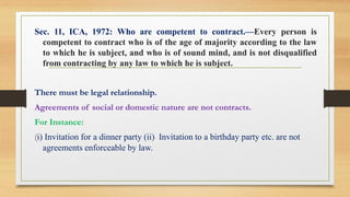 Capacity of parties to contract | PDF