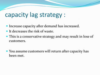 Capacity planning | PPTX
