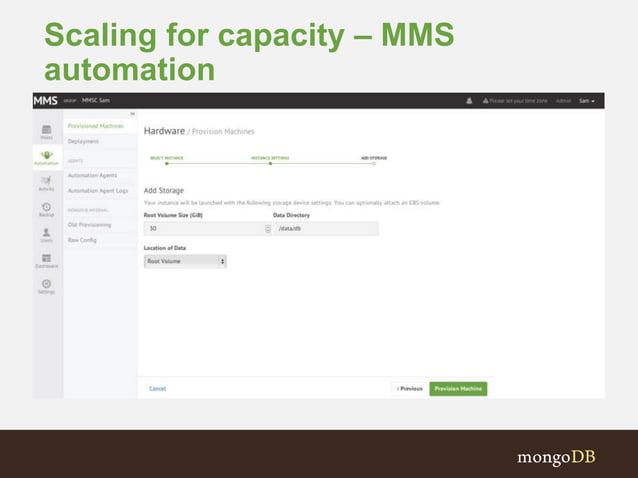 Capacity Planning For Your Growing MongoDB Cluster | PPTX | Databases | Computer Software and ...