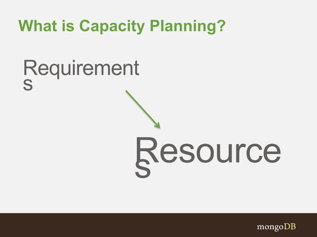 Capacity Planning For Your Growing MongoDB Cluster | PPTX | Databases | Computer Software and ...
