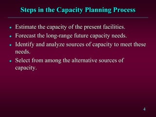 Capacity planning | PPT
