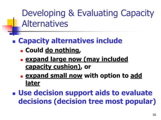 Capacity planning | PPT | Computer Software and Applications | Computing