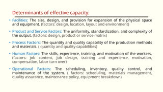 Capacity planning - basic questions in capacity handling | PPT