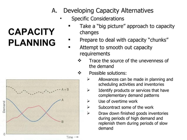 Process selection and capacity planning | PPT | Business Accounting ...