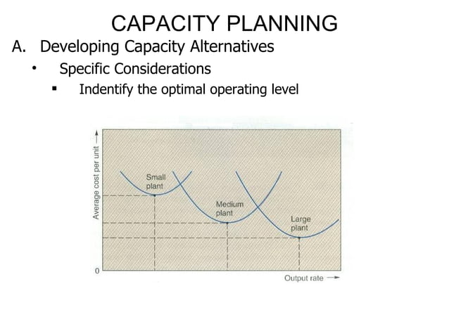 Process selection and capacity planning | PPT | Business Accounting ...