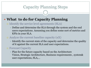 Capacity Planning and Modelling | PPTX