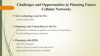 Capacity planning in cellular network | PPTX