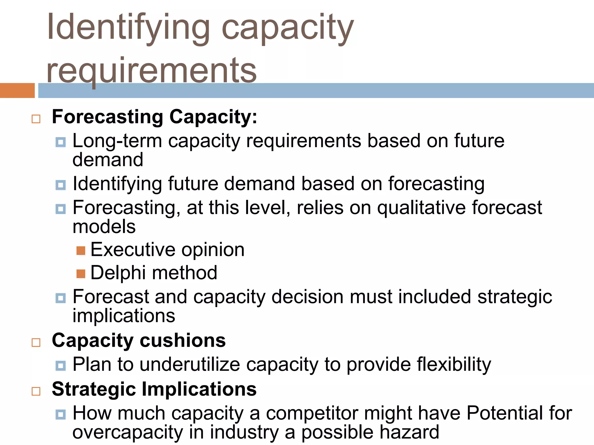 Capacity planning mom | PPTX