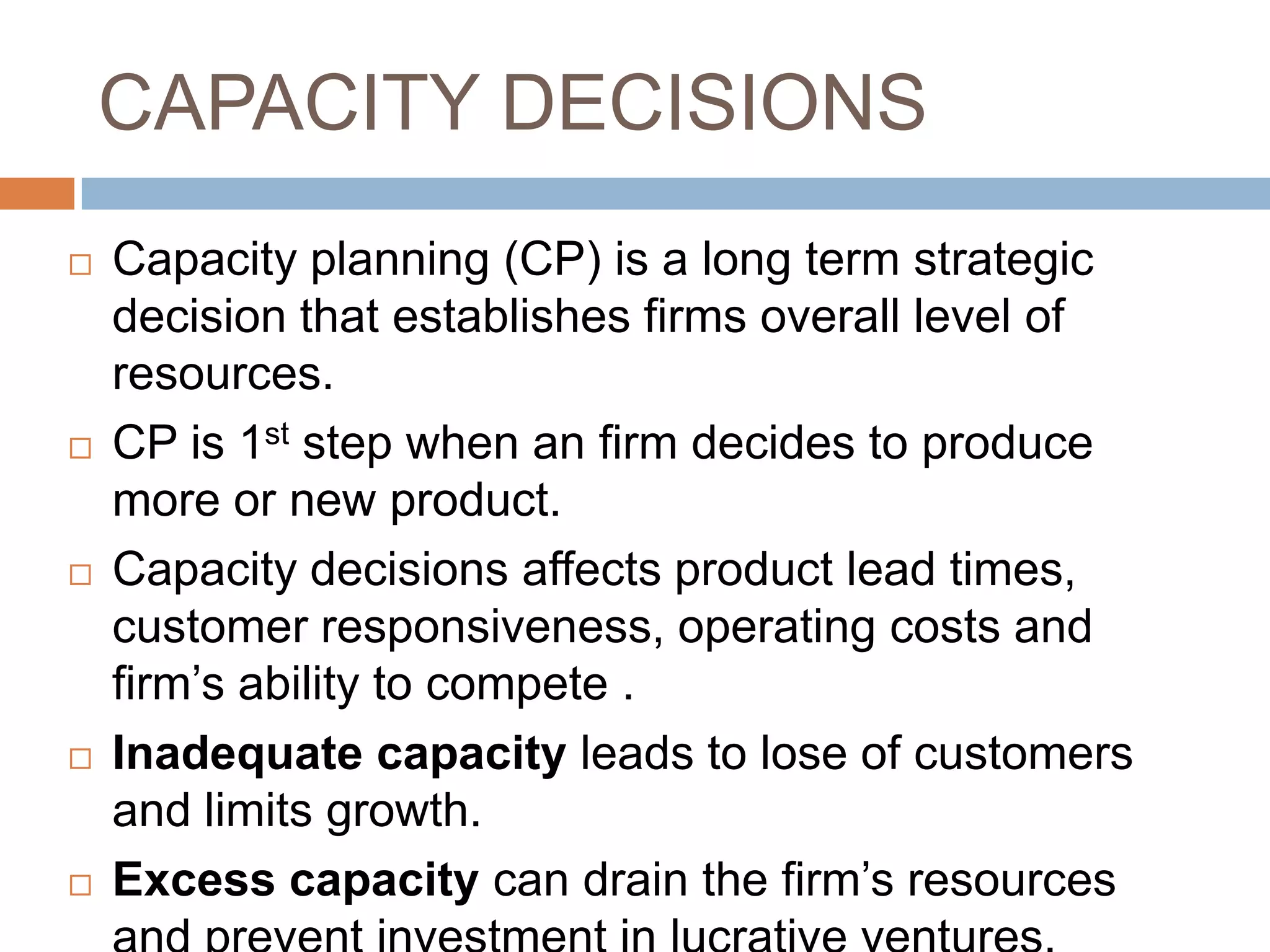 Capacity planning mom | PPTX