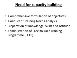CAPACITY BUILDING IN DISASTER MANAGEMENT | PPTX