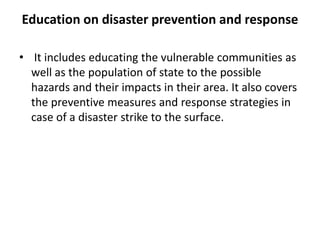 CAPACITY BUILDING IN DISASTER MANAGEMENT | PPTX