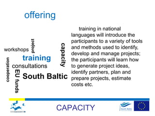 Capacity project presentation | PPT