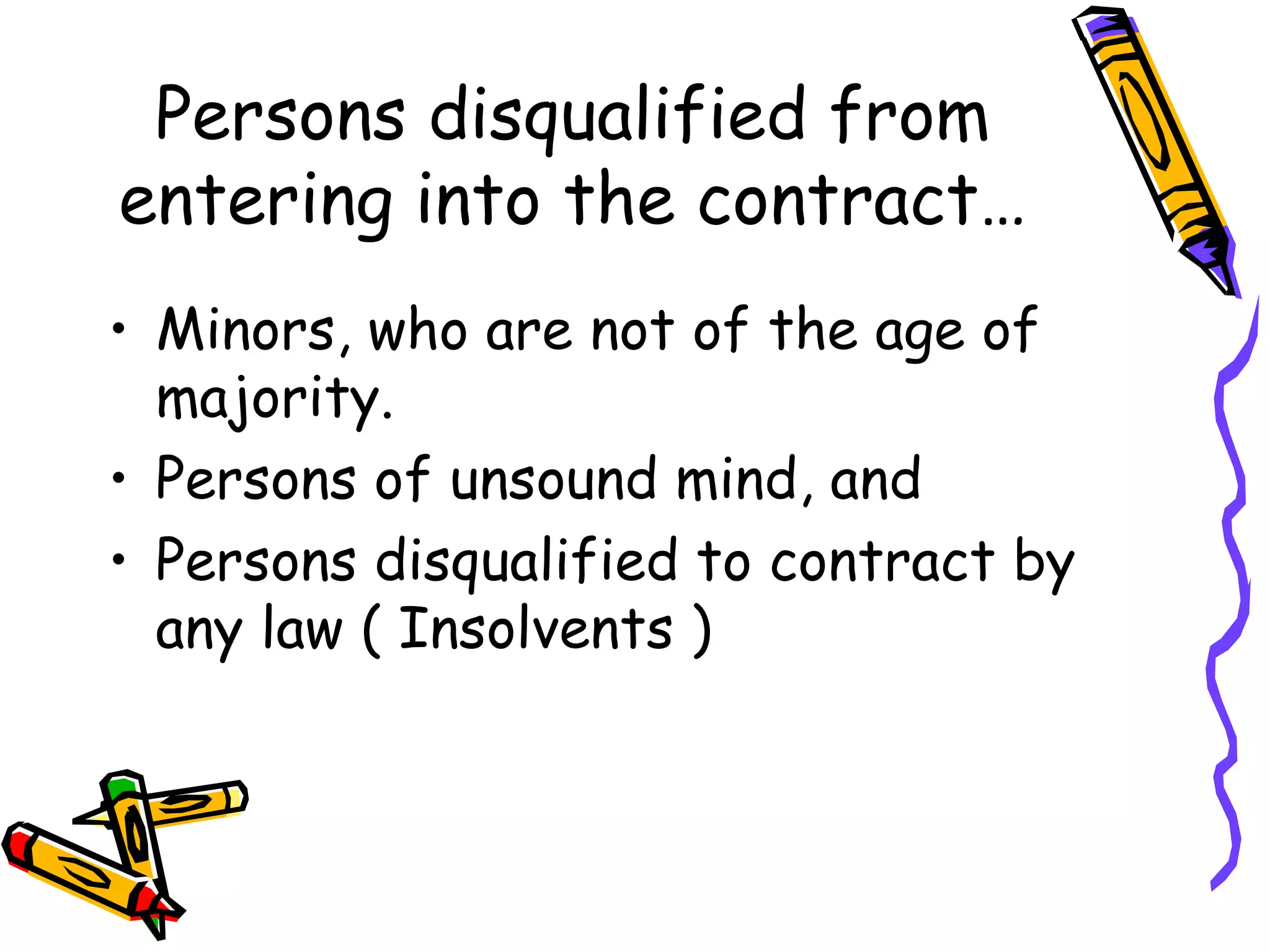 Capacity to contract | PPT