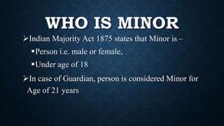 CAPACITY TO CONTRACT-BUSINESS LAW MINOR.pptx | Adoption and Fostering ...