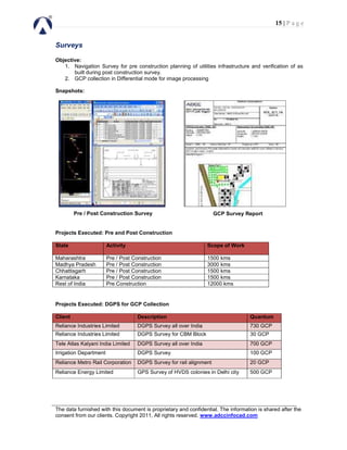 ADCC Infocad Pvt. Ltd - Capability Document | PDF | Information ...