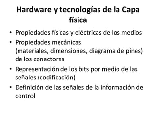 Capa física | PPTX