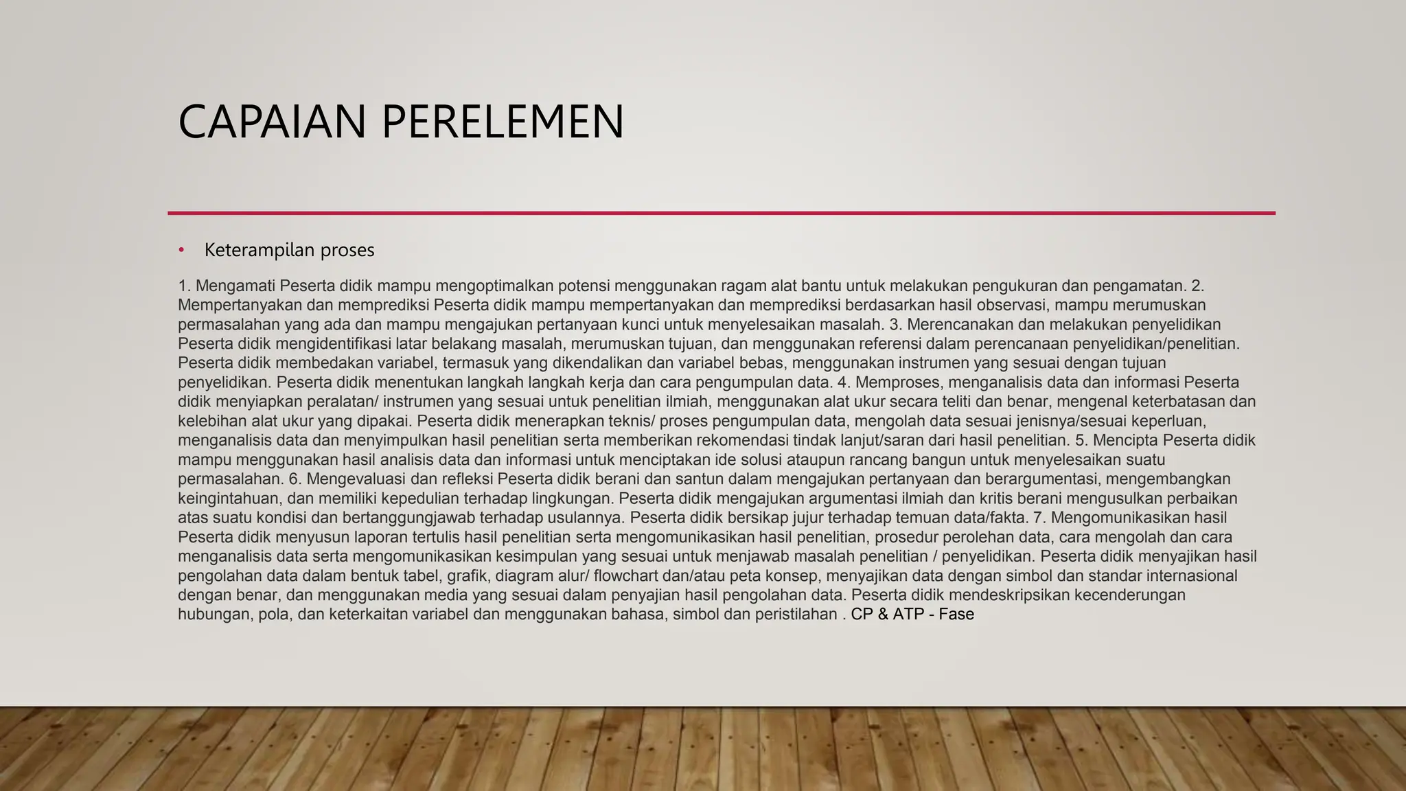 Capaian Pembelanaran Fisika Fase E atau Kelas X SMA.pptx