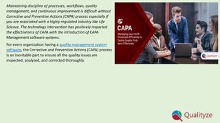 Capa management software | PPT