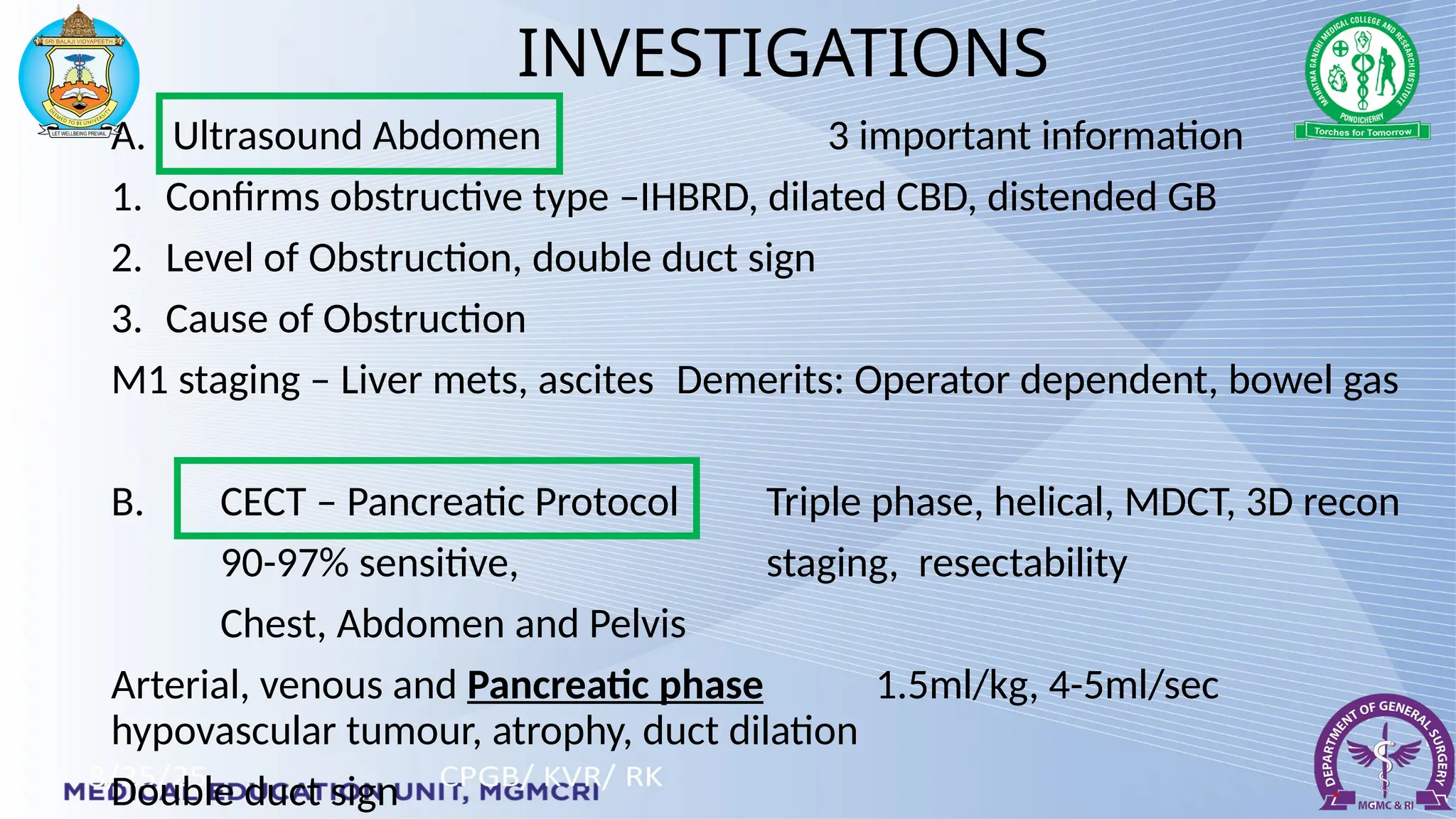 Updated core concepts for management of Pancreatic cancer | PPTX