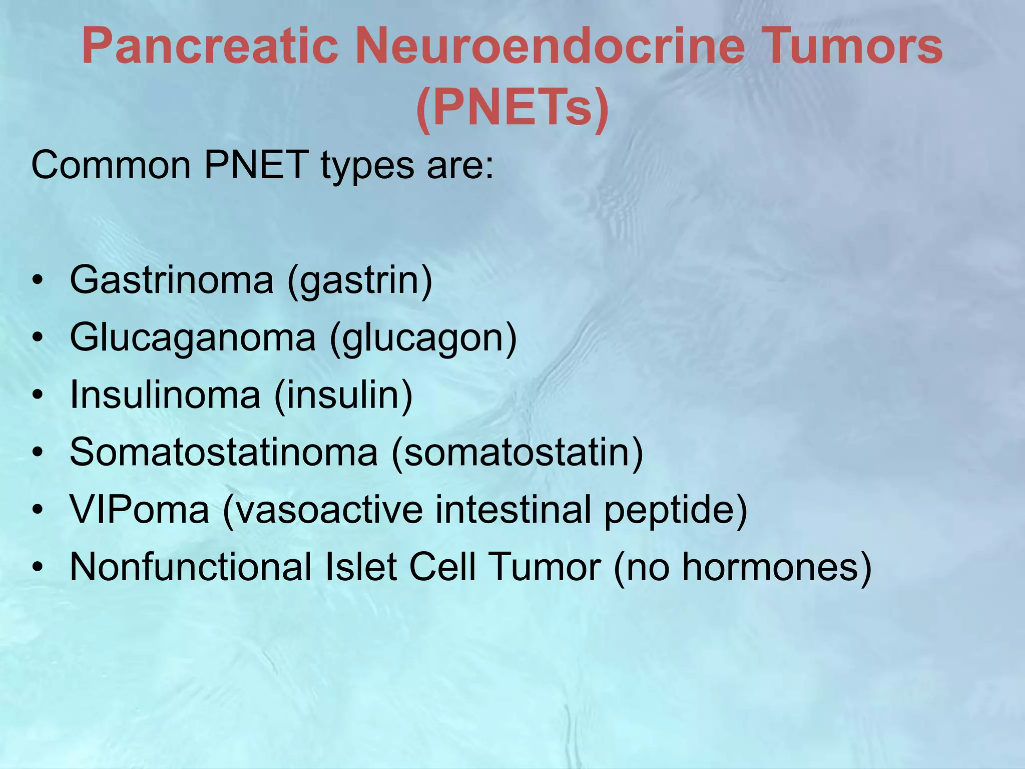Ca pancreas [autosaved] | PPTX