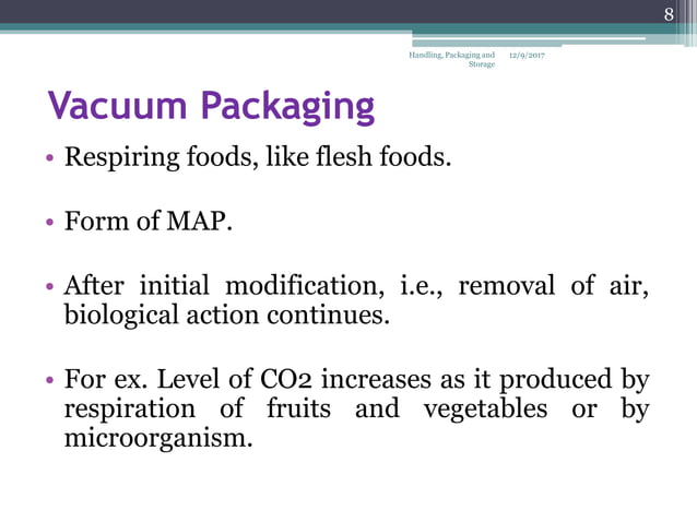 Controlled atmospheric and Modified atmospheric packaging using nitrogen | PPTX