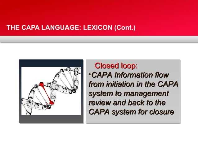 Corrective and Preventive action (CAPA) | PPT | Business | Business and ...