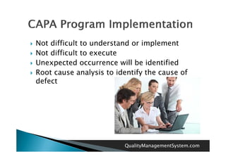 Capa quality system – more than just corrective action | PDF