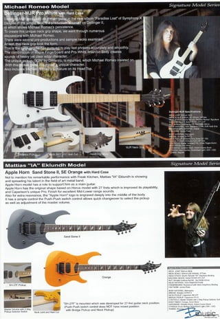 Caparison 2009 Catalog | PDF