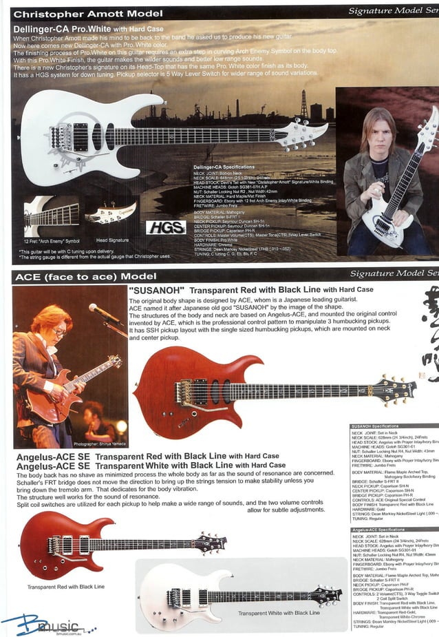 Caparison 2009 Catalog | PDF
