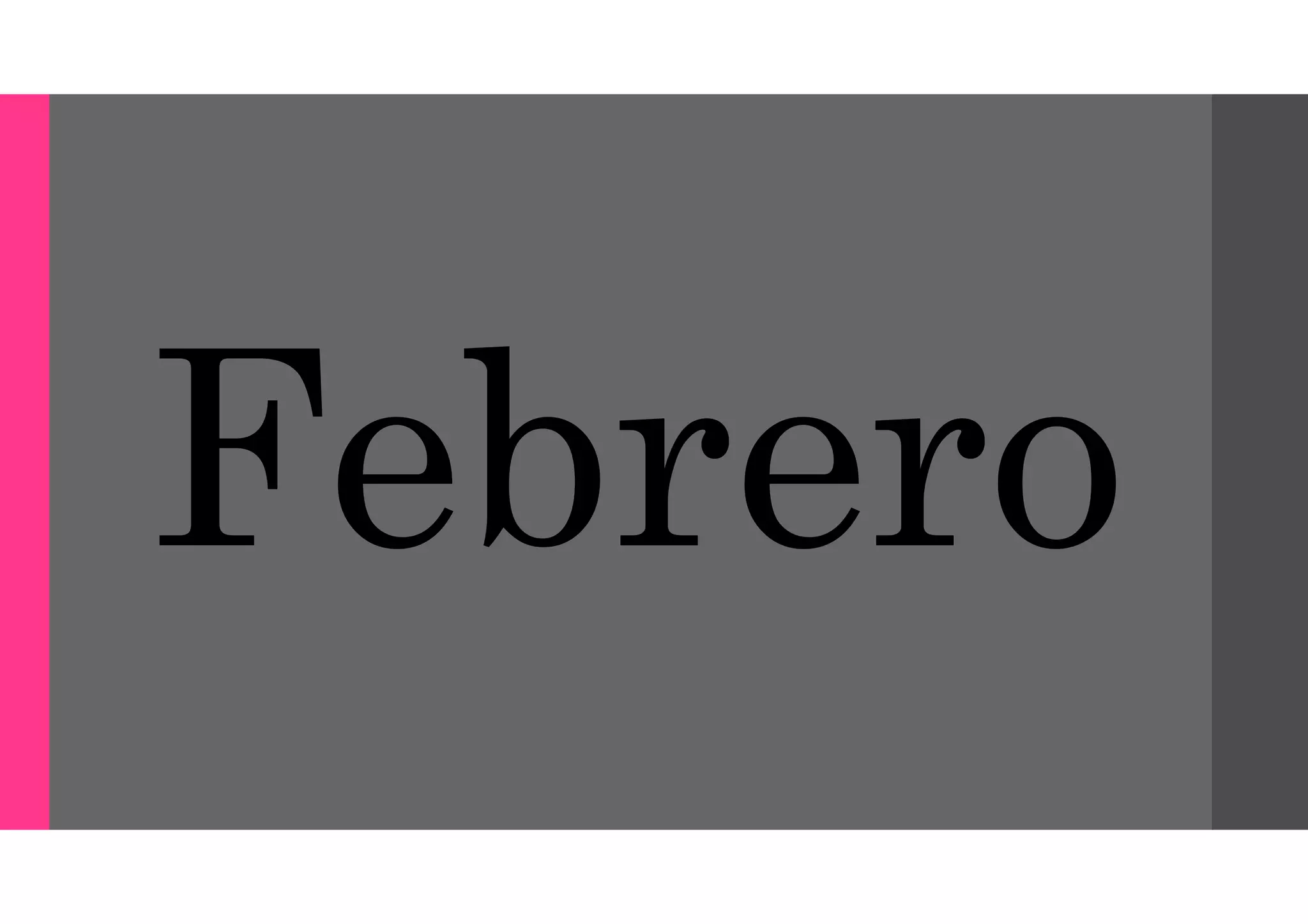 Februarius, por Olga Caparrós | PDF