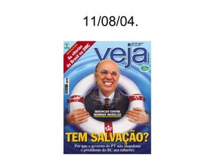 GOVERNO LULA E PT, FORAM 39 VZS CAPA DA REVISTA VEJA (ESCANDALOS) | PPS