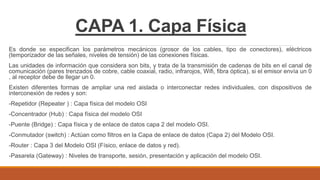Capas de modelo osi 8 | PPTX