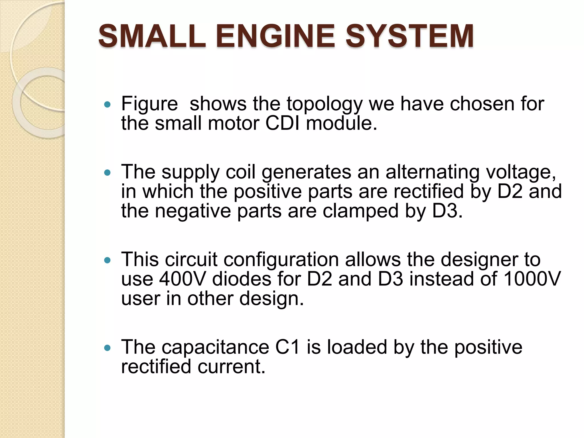 Capasitor discharge ignition ppt | PPTX
