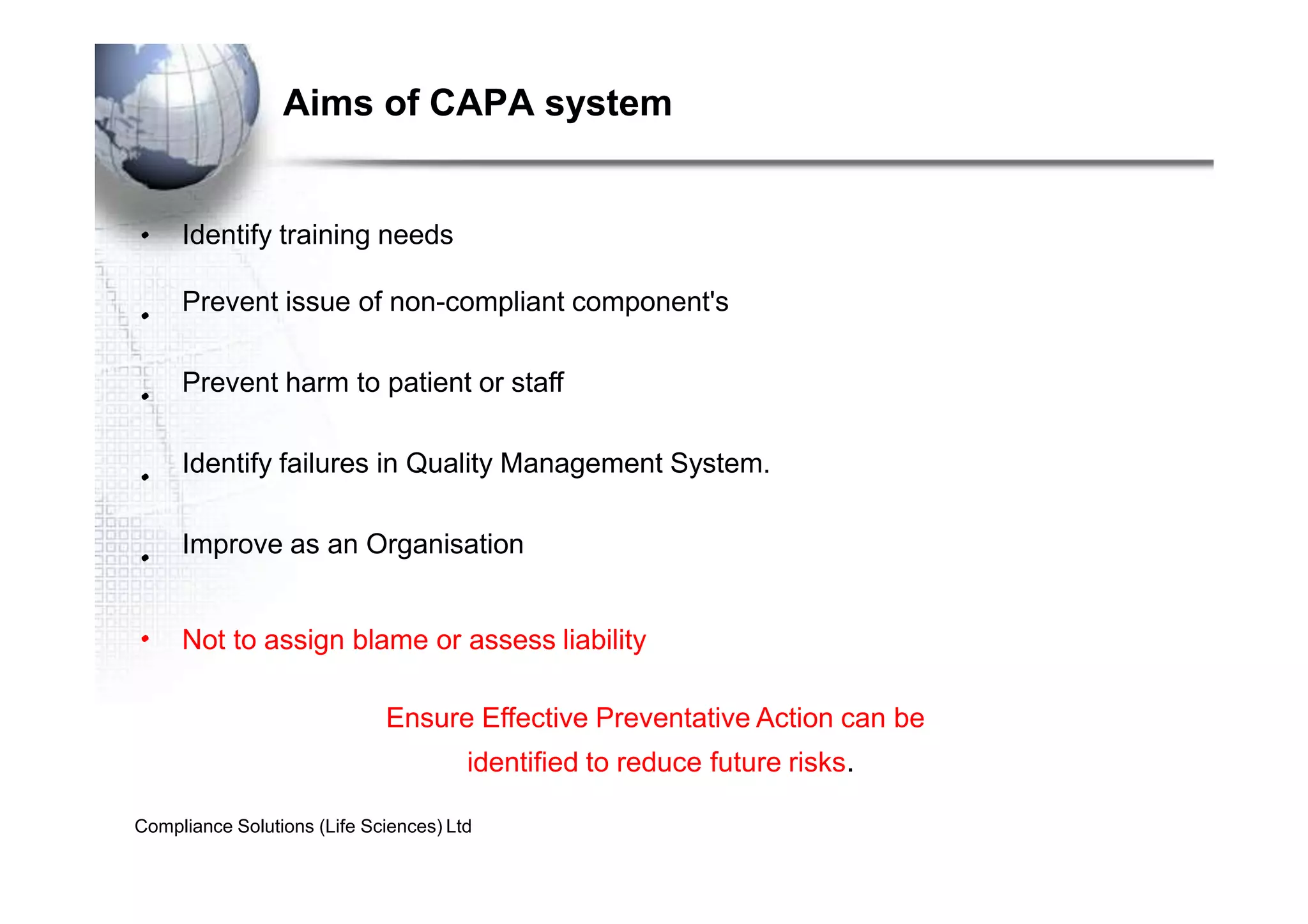 Capa system | PPTX