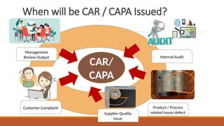 CAPA Training Material for corrective action and preventive action | PPT